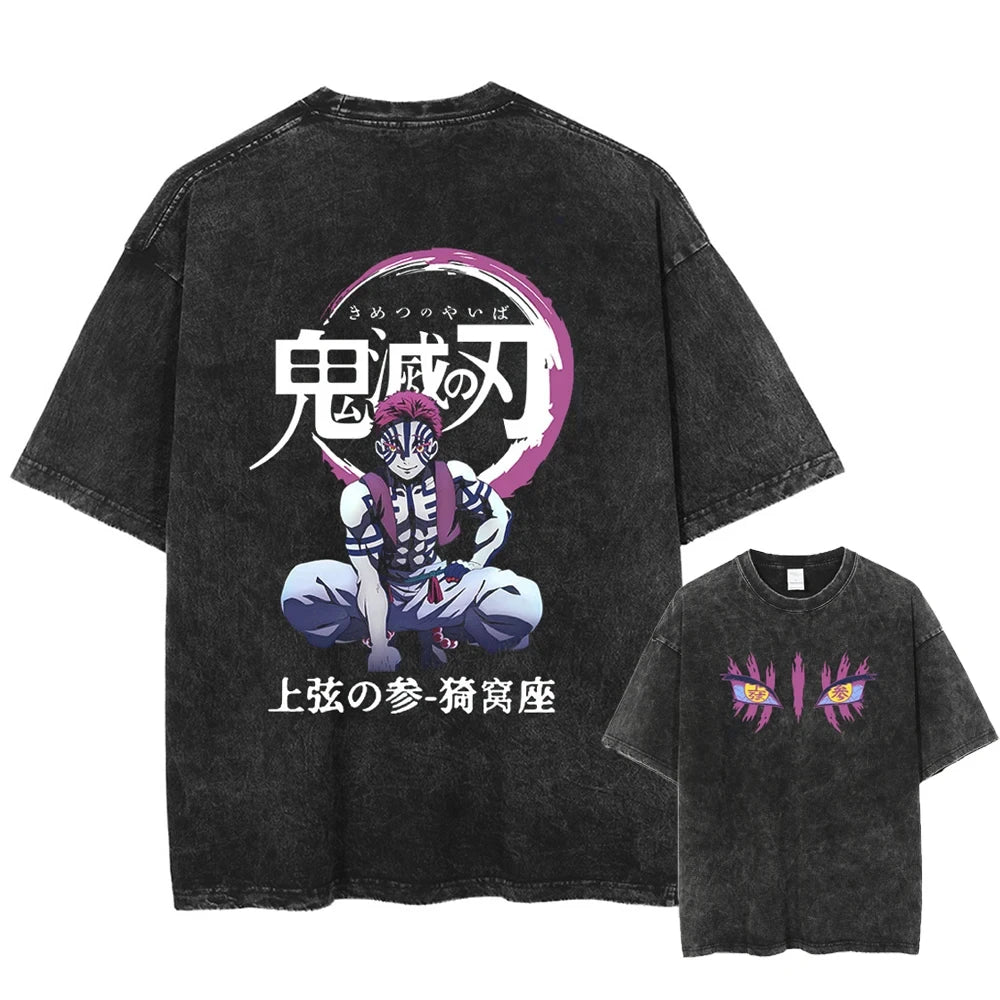 Akaza Oversized T-Shirt – Anime Vibe Apparel – AnimeVibe Shop