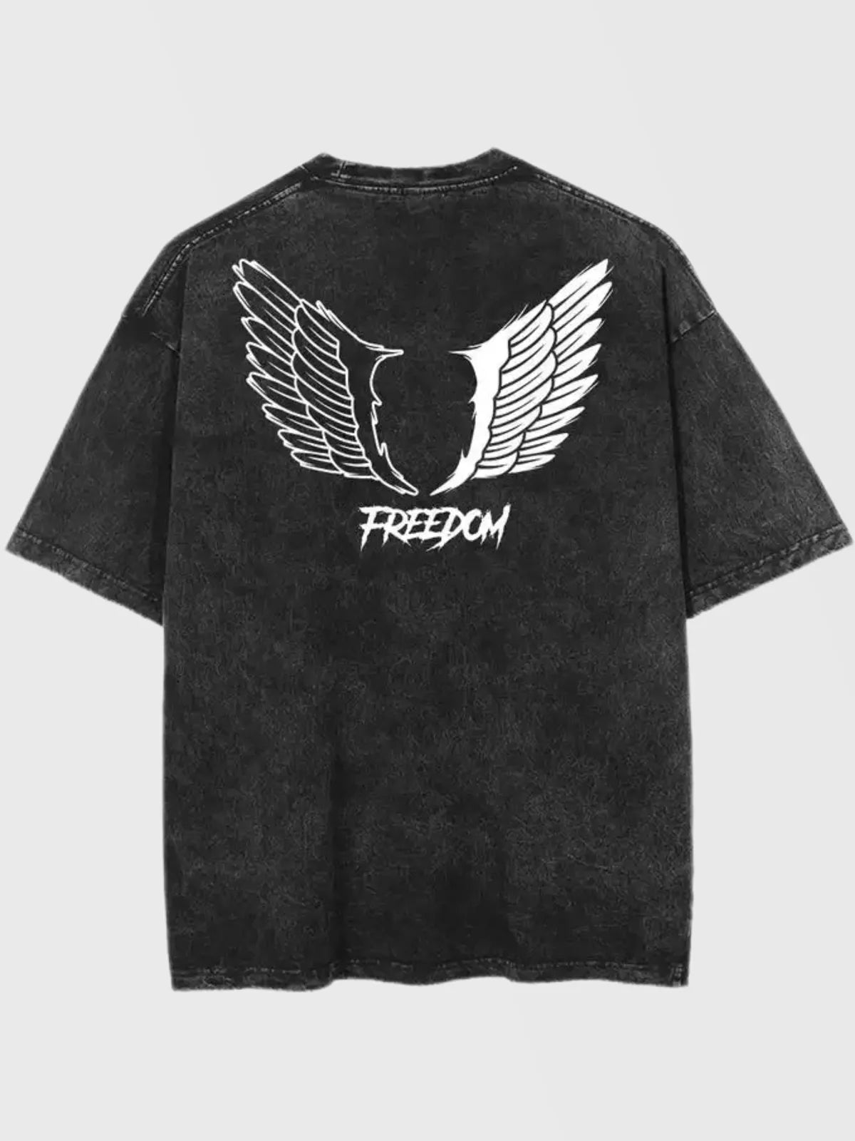 Freedom SNK Oversized T-Shirt – Anime Vibe Attack on Titan Shirt ...